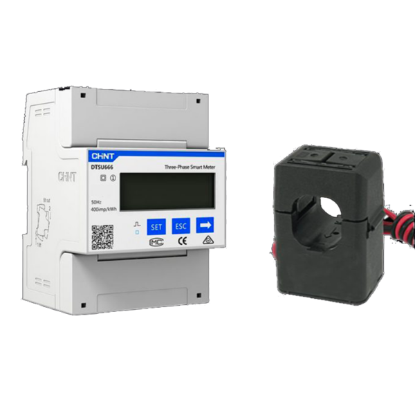 Meter CHINT CON CTs DE 600A - SeisSolar